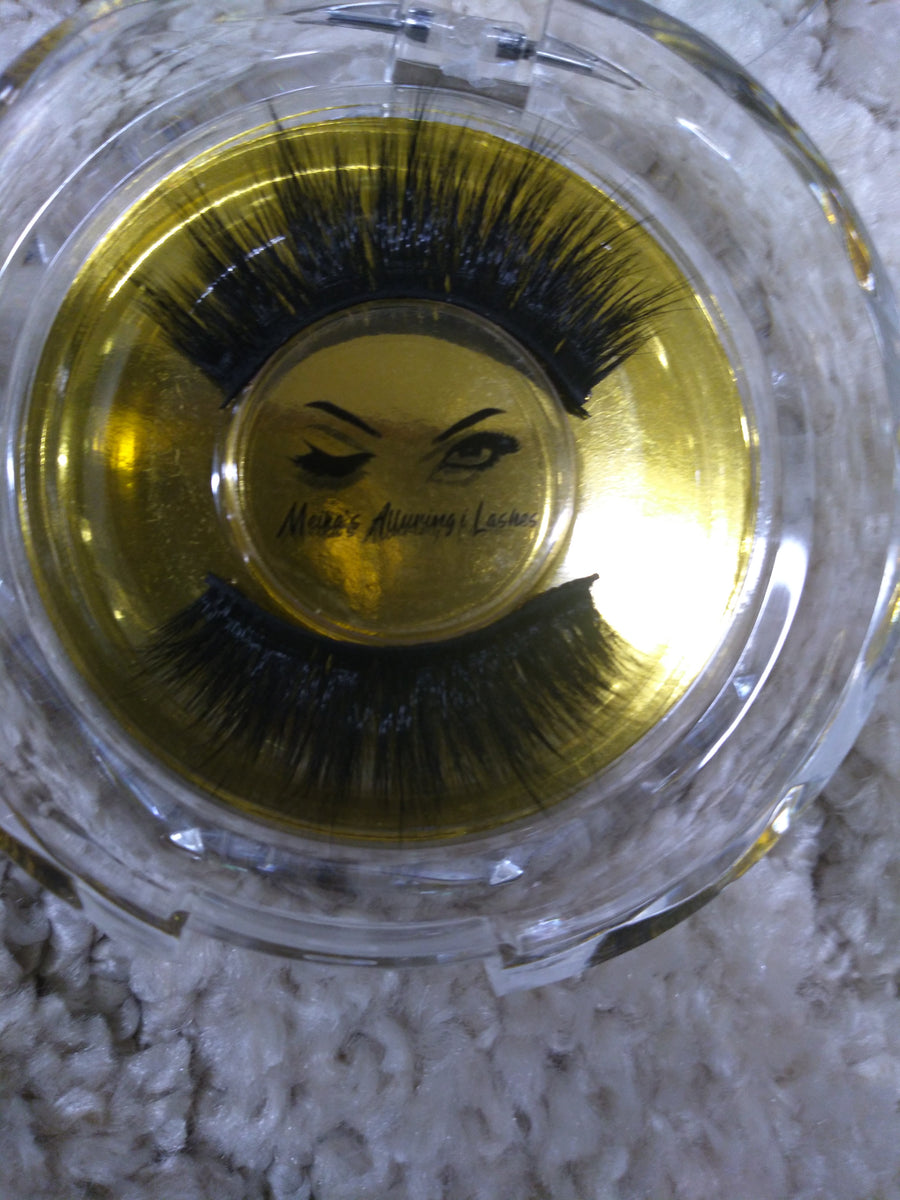 Meika's Alluring i Lashes 3D Mink Strip Eyelashes Style Classy Long ...